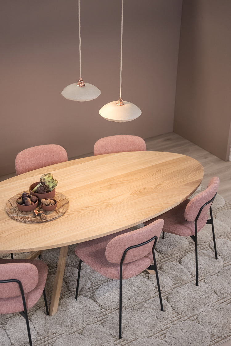 Keramieken schaal Coco - spikkelbeige – Tables by TIM