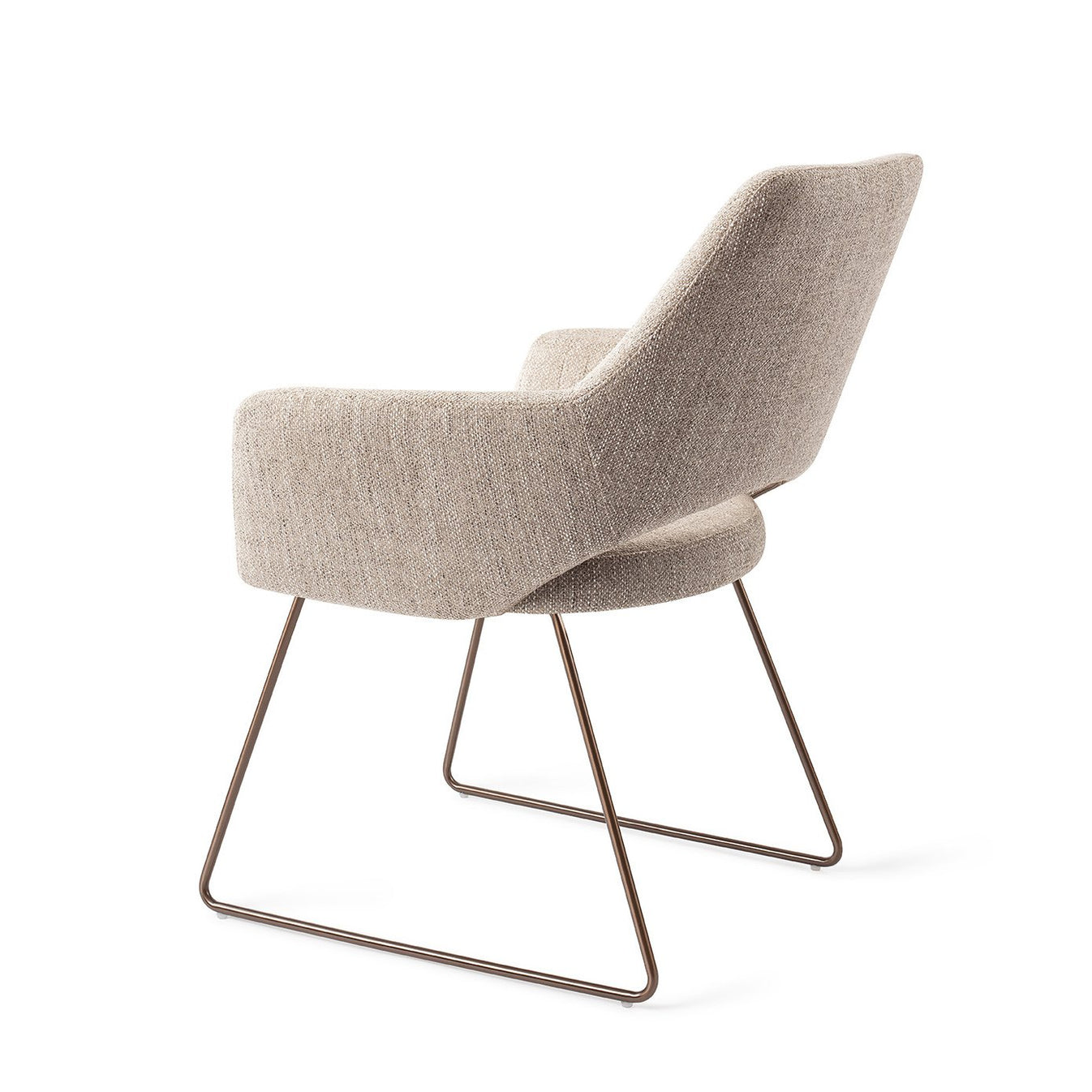 Yanai Eetkamerstoel Slide Rose - Biscuit Beach – Tables by TIM